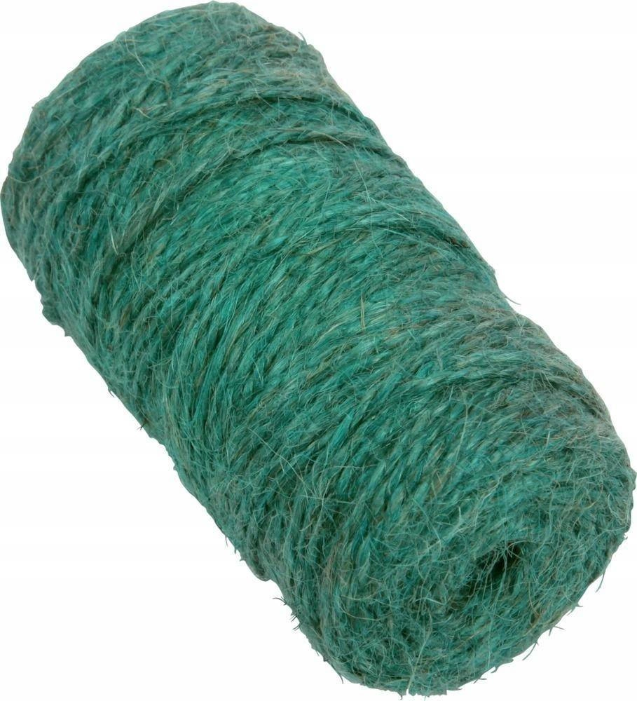 Sznurek Jutowy Zielony 70m Sznur Ogrodowy Ozdobny | Majstero.pl